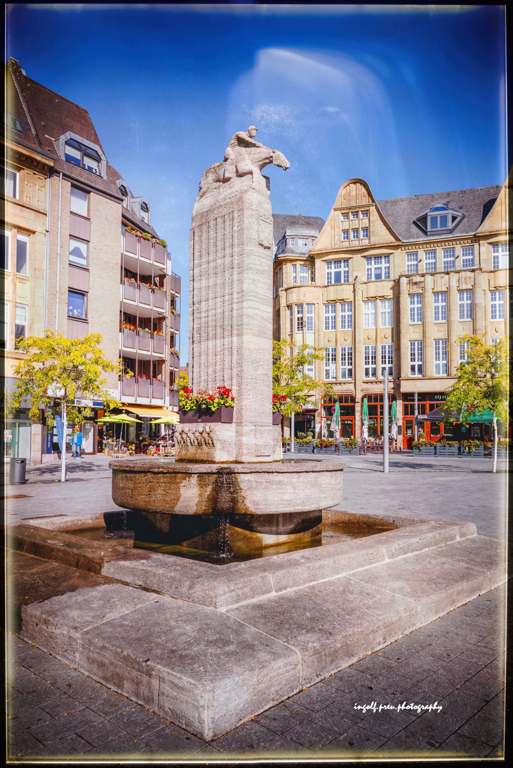 Reiterbrunnen Mark/Castrop-Rauxel | ingolf.preu.photography